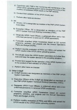 PNP Unit Performance Evaluation Rating (UPER) CMC | PDF
