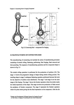 Connecting Rod Forging Process Overview | PDF | Forging | Technical Drawing