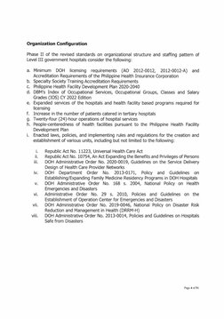 Revised Staffing Standards for Level III Hospitals | PDF | Pathology ...