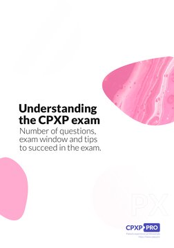 CPXP Certification Preparation Guide | PDF | Patient | Experience