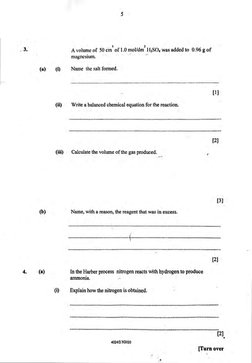 O-level Chemistry Paper 2 Nov 2020 | PDF