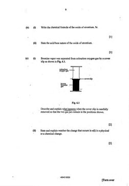 O-level Chemistry Paper 2 Nov 2020 | PDF