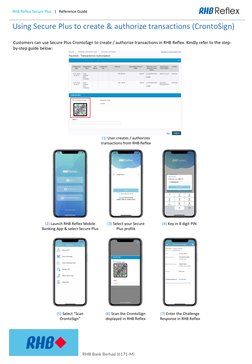 RHB Reflex Secure Plus Activation Guide | PDF | Personal Identification ...