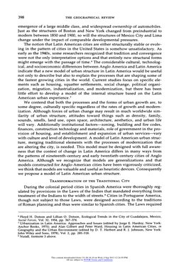 Latin American City Structure Model | PDF | City | Suburb