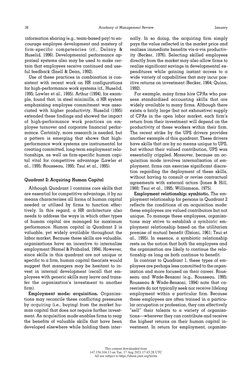 Lepak & Snell's HR Architecture Model | PDF | Employment | Human ...