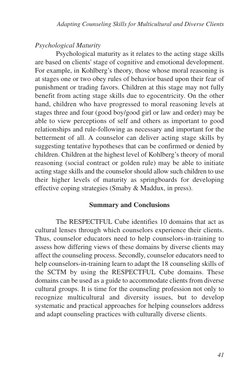 RESPECTFUL Model in Multicultural Counseling | PDF | School Counselor ...