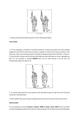 Guidon Bearer Manual and Movements | PDF | Hand | Military