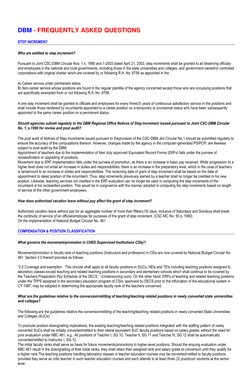 Step Increment Guidelines for SUCs | PDF | Salary | Professor