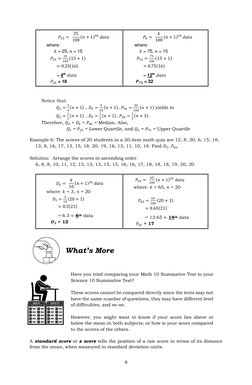 Mathematics: Quarter 4 - Module 1: Measures of Position | PDF ...
