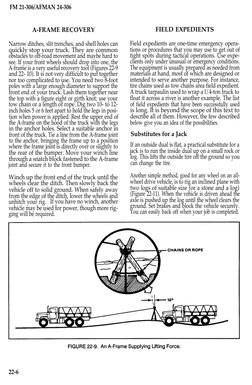 Army Vehicle Recovery Procedures | PDF | Anchor | Four Wheel Drive