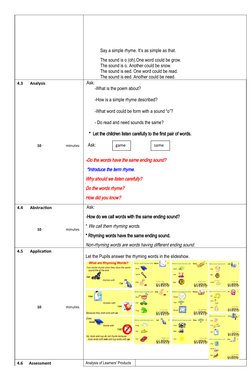 Grade 2 Rhyming Words Lesson Plan | PDF | Learning | Rhyme