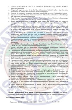 Revitalizing BADAC and House Clusters | PDF | Government