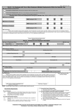 BIR Form 1902 Registration Guide | PDF | Identity Document | Employment