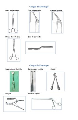 Clases de Pinzas Quirúrgicas | PDF