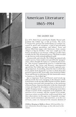 The Gilded Age in American Literature | PDF | Indian Reservation ...