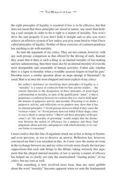 Fuller's Eight Principles of Law | PDF | Jurisprudence | Morality