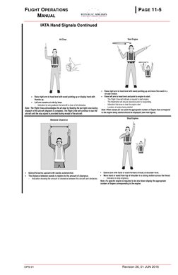 IATA Aircraft Marshalling Signals Guide | PDF | Aviation | Aircraft