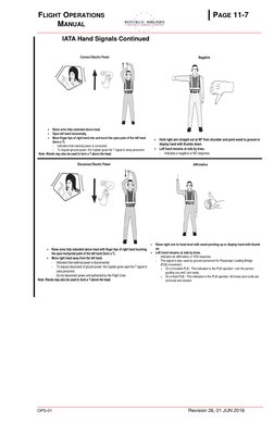 IATA Aircraft Marshalling Signals Guide | PDF | Aviation | Aircraft
