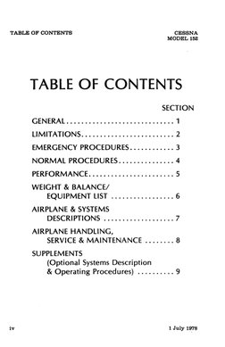 Cessna152 POH | PDF