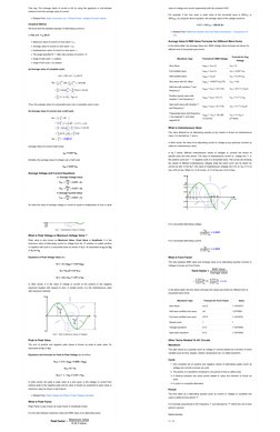 Peak and Form Factor in AC Circuits | PDF | Root Mean Square | Amplitude
