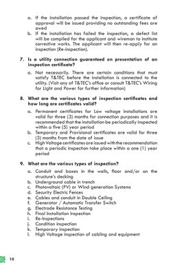 Government Electrical Inspectorate Guide | PDF | Electrician ...
