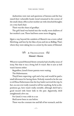 The Book Thief by Markus Zusak - Extract | PDF