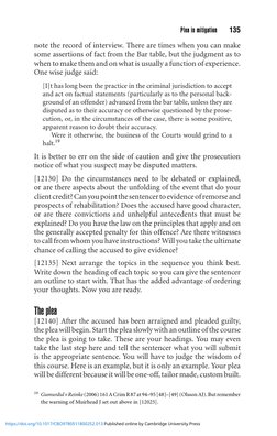 Guide to Plea in Mitigation | PDF | Plea | Prosecutor