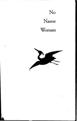Kingston, Maxine Hong - No Name Woman | PDF | Ghosts