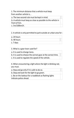 K53 Road Rules and Vehicle Regulations | PDF | Traffic | Intersection ...
