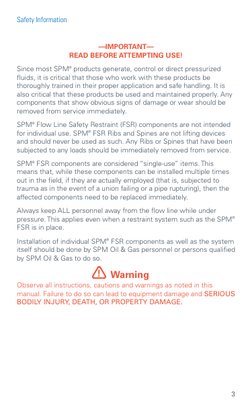 Flow Line Safety Restraint (FSR) System | PDF | Radio Frequency ...