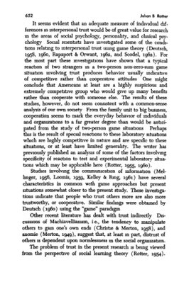 Rotter's 1967 Interpersonal Trust Scale | PDF | Standard Deviation ...