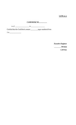 Revised CPWD Book of Forms 2025 | PDF | Payments | Cheque