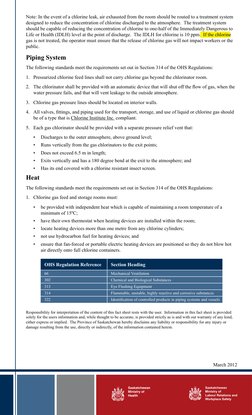 Chlorine Gas Room Design Standards | PDF | Ventilation (Architecture ...
