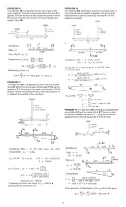 Axial Deformation Problem Solutions | PDF | Young's Modulus | Stress ...