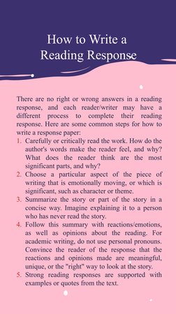 Understanding Reader Response Approach | PDF | Teachers | Experience