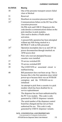 NCR ATM Error Codes Overview | PDF | Automated Teller Machine | Bit