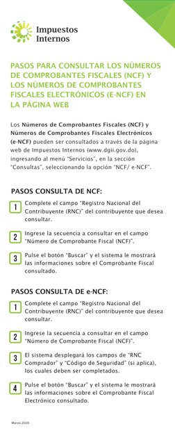 Consulta de NCF y e-NCF en DGII | PDF | Finanzas y dinero | Informática